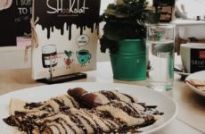 Modern building on Peristyle, designed by architect Neven Šegvić