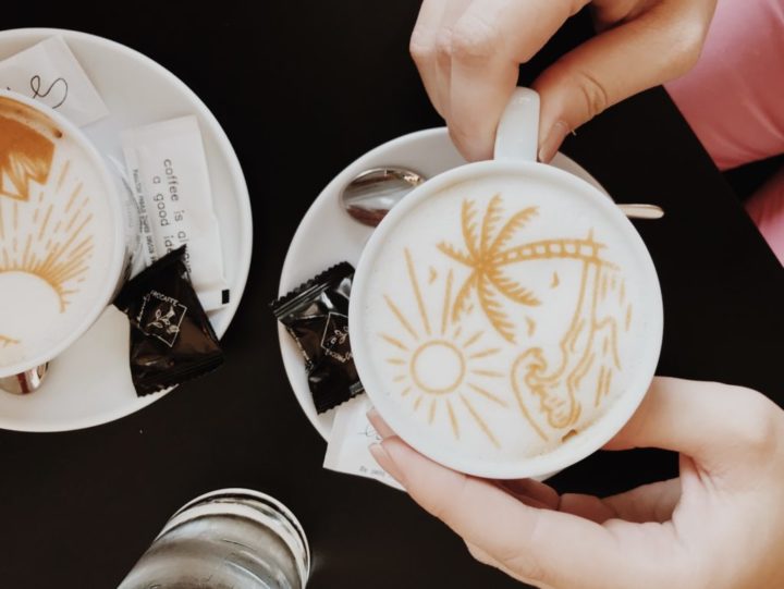 Greenery Procaffe, drink coffee with a message - I love Croatia