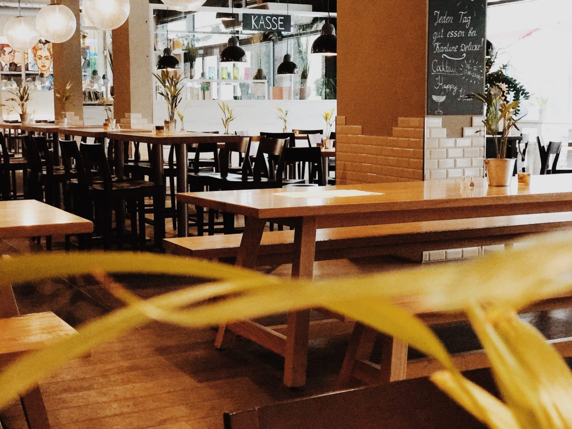 Kantine Deluxe, a lovely restaurant with a modern way of food ordering