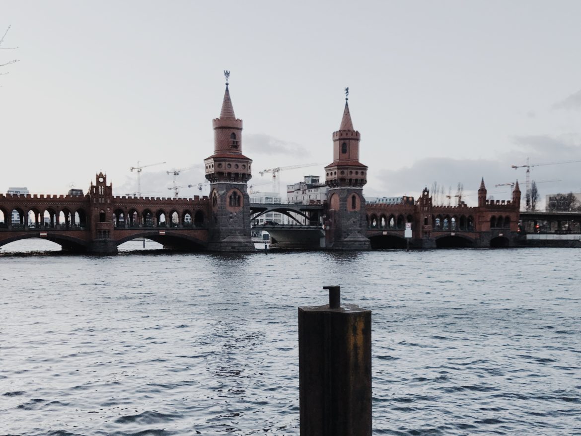 Oberbaum Bridge, a place where Berliners come to watch the stunning sunset