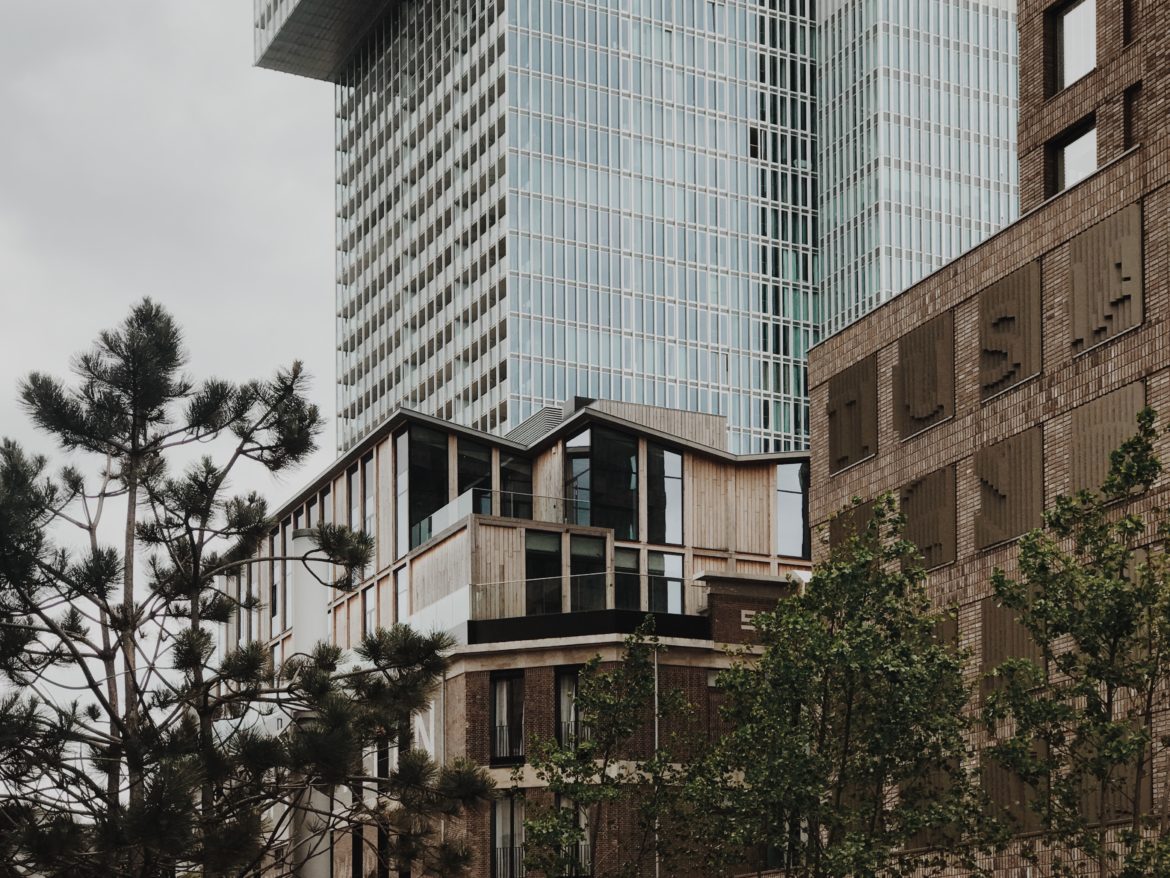 De Rotterdam, one of the most iconic buildings in the city