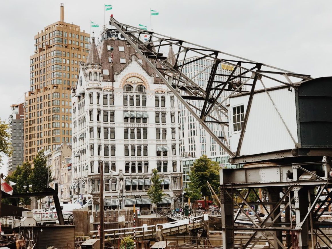 Witte Huis, the first highrise building in Europe built in 1898