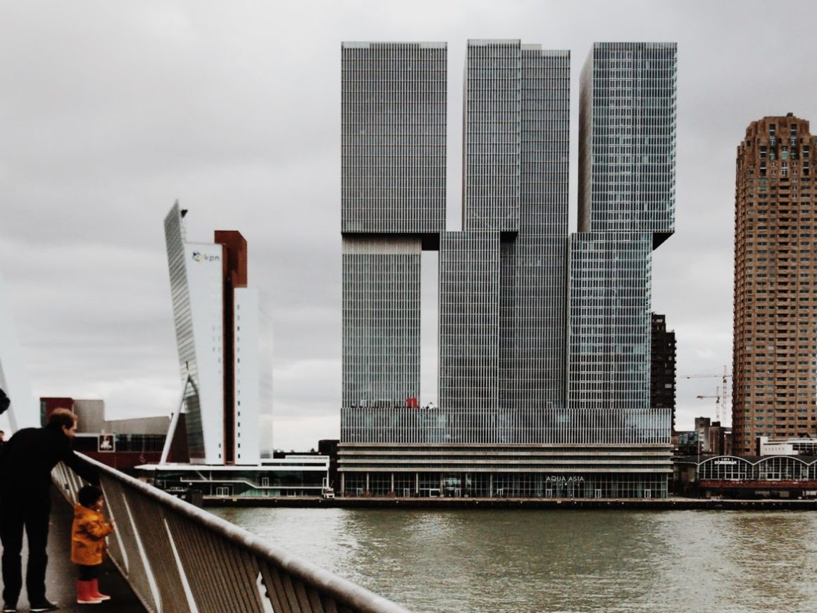 De Rotterdam, one of the most iconic buildings in the city
