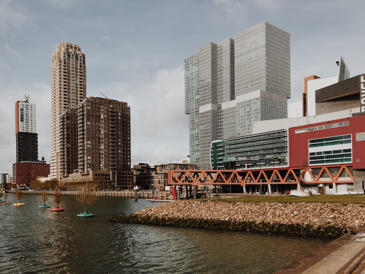 De Rotterdam, one of the most iconic buildings in the city