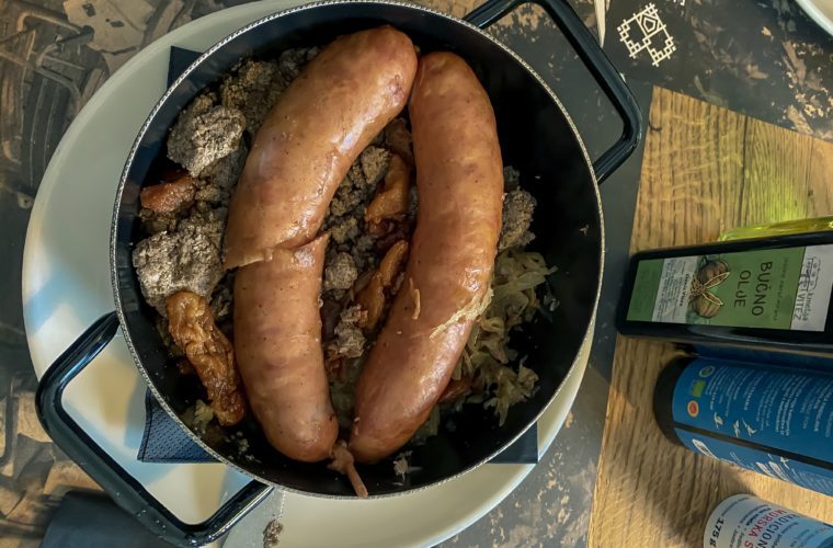 Sexy Cow Split, the best wrap I've ever had - I love Croatia