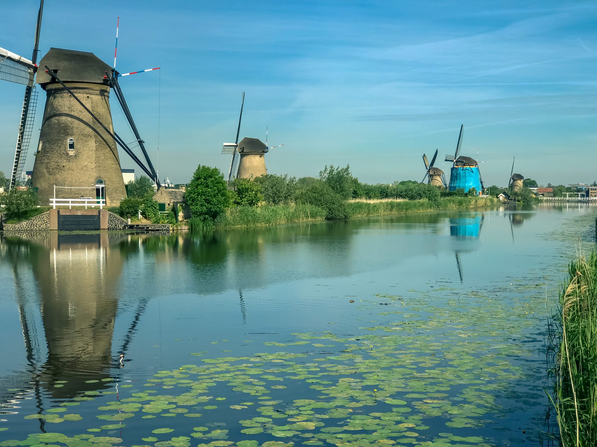 Kinderdijk, unique and up-close look at historic Holland