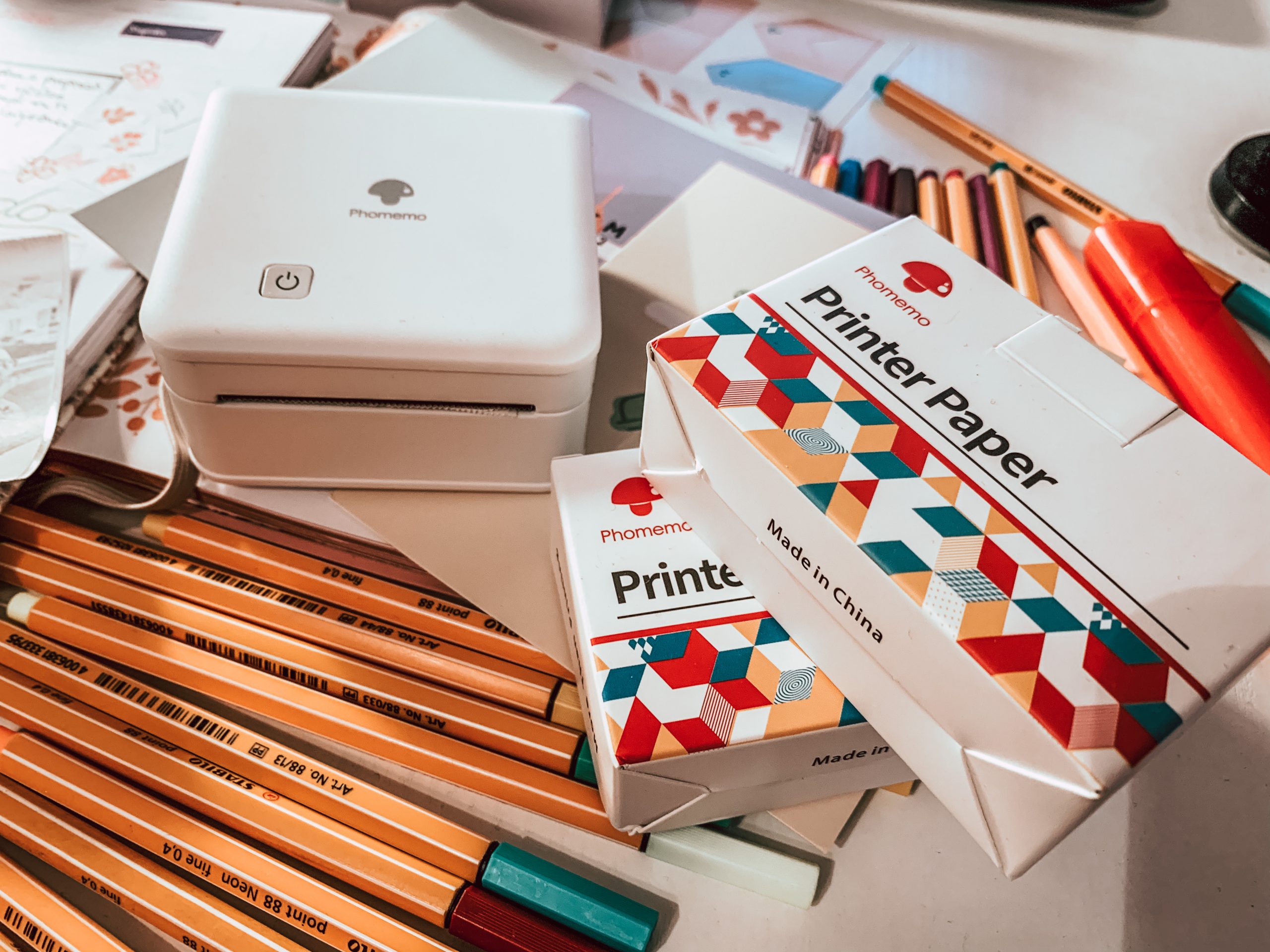 Phomemo portable label printer is the cutest printer so far