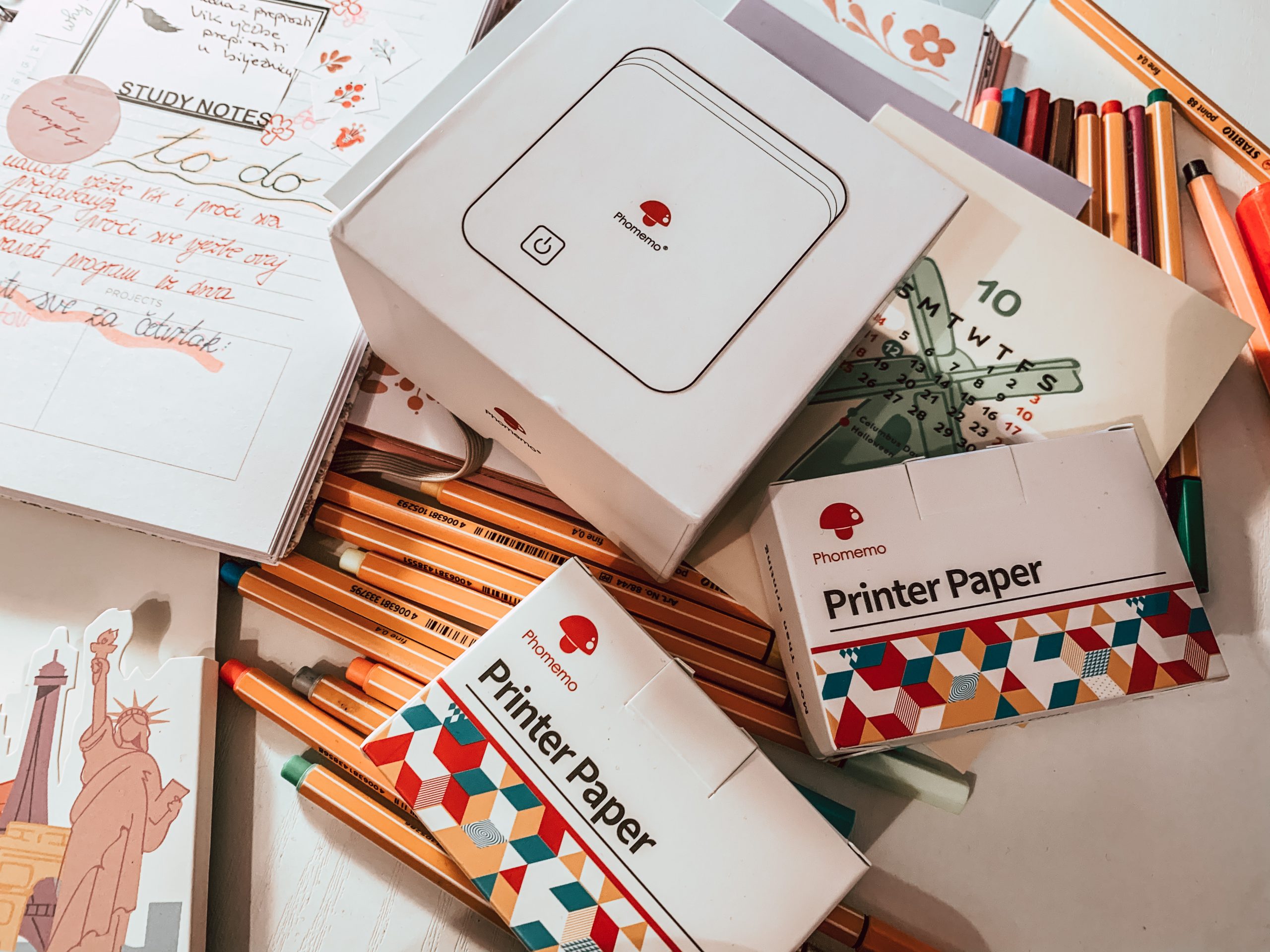 Phomemo portable label printer is the cutest printer so far